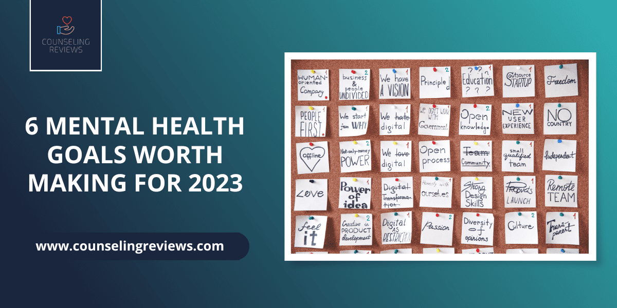 6 Mental Health Goals For 2023 | Counseling Tips